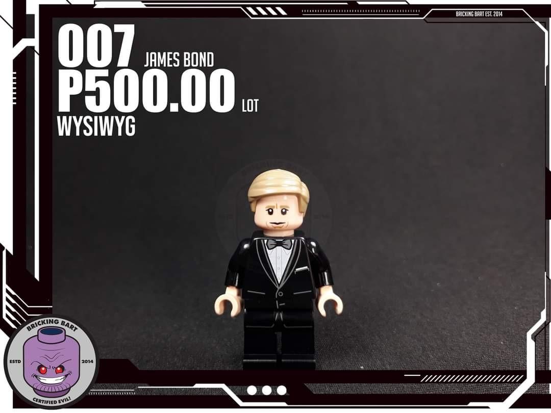 LEGO MINIFIG -JAMES BOND, Hobbies & Toys, Toys & Games on Carousell