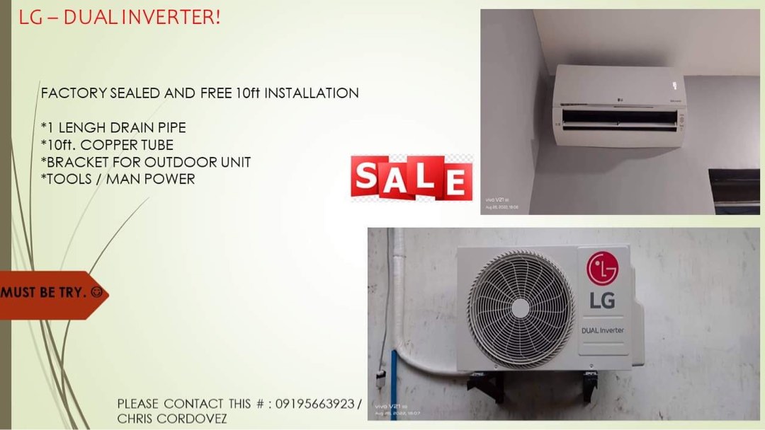 LG - dual inverter on Carousell