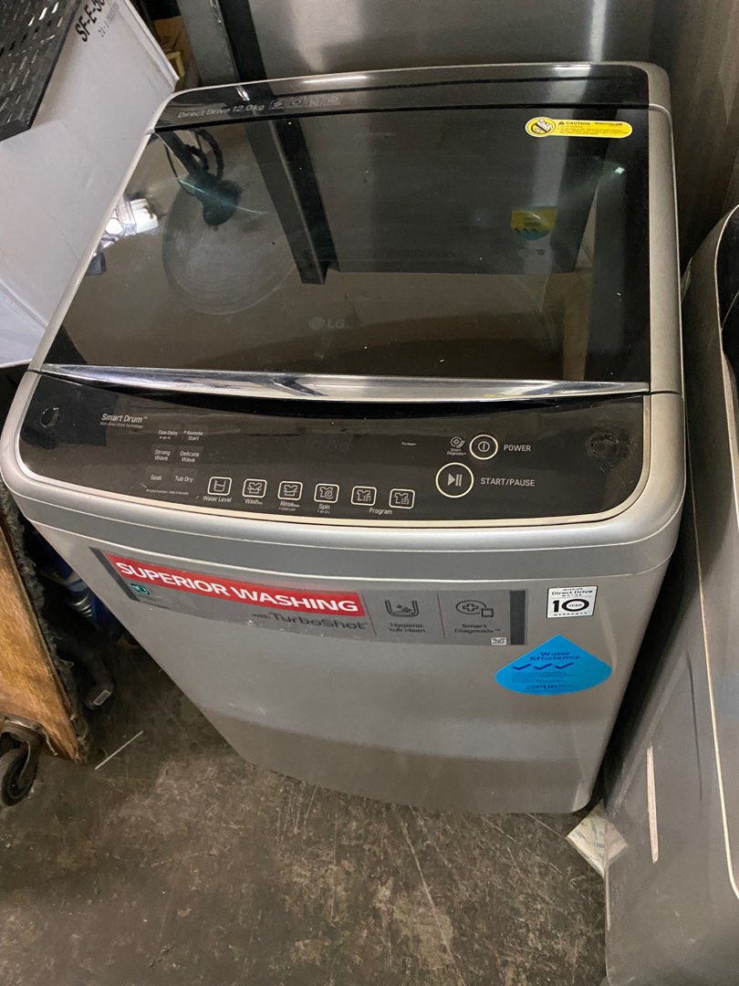 LG direct drive 12kg washing machine / washer, TV & Home Appliances ...