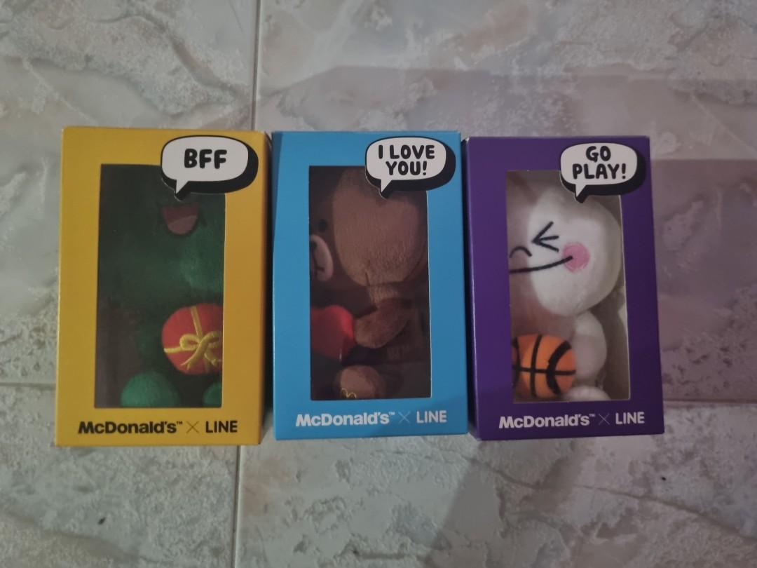 Line Friends Plushies, Hobbies & Toys, Toys & Games on Carousell