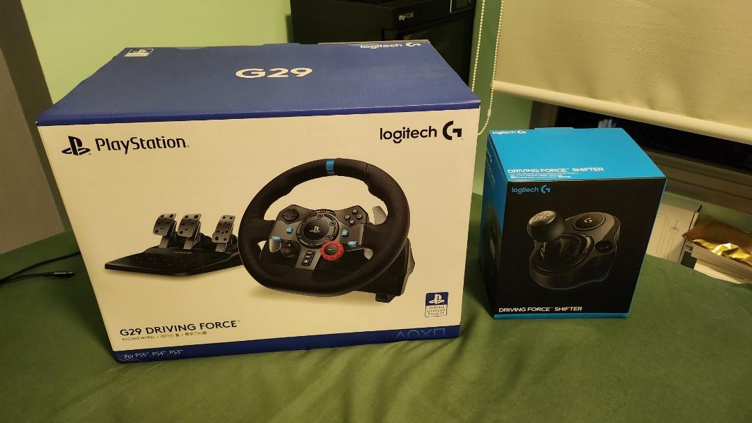 Logitech G29 driving force and shifter. PS4 PS5., Hobbies & Toys, Toys ...