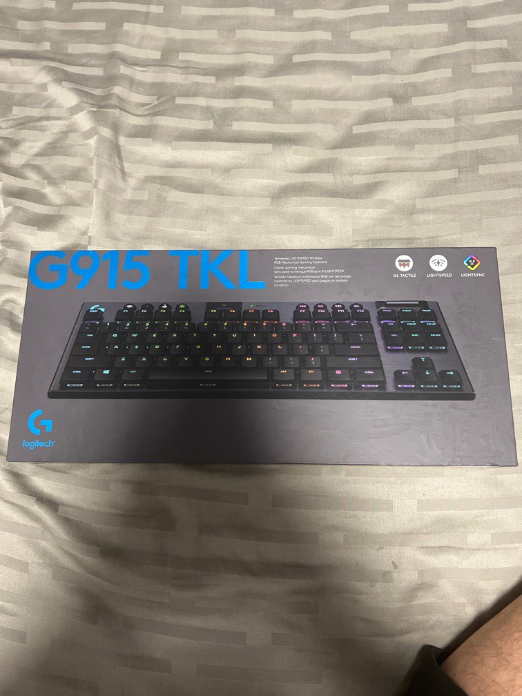 Logitech G915 TKL Wireless Keyboard (Tactile), Computers & Tech, Parts ...