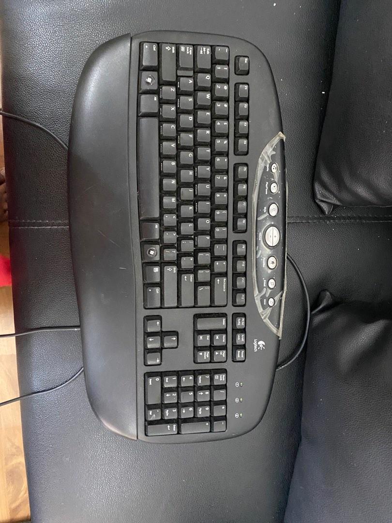 Logitech Keyboard Computers And Tech Parts And Accessories Computer Keyboard On Carousell