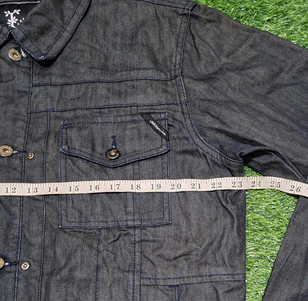 LRG RAW DENIM JACKET, Men's Fashion, Coats, Jackets and Outerwear on ...