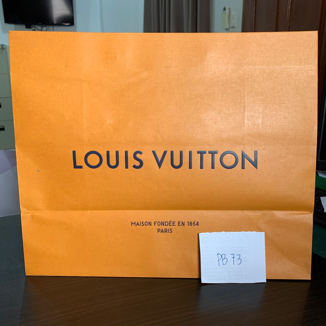 LV paperbag (authentic), Luxury, Accessories on Carousell