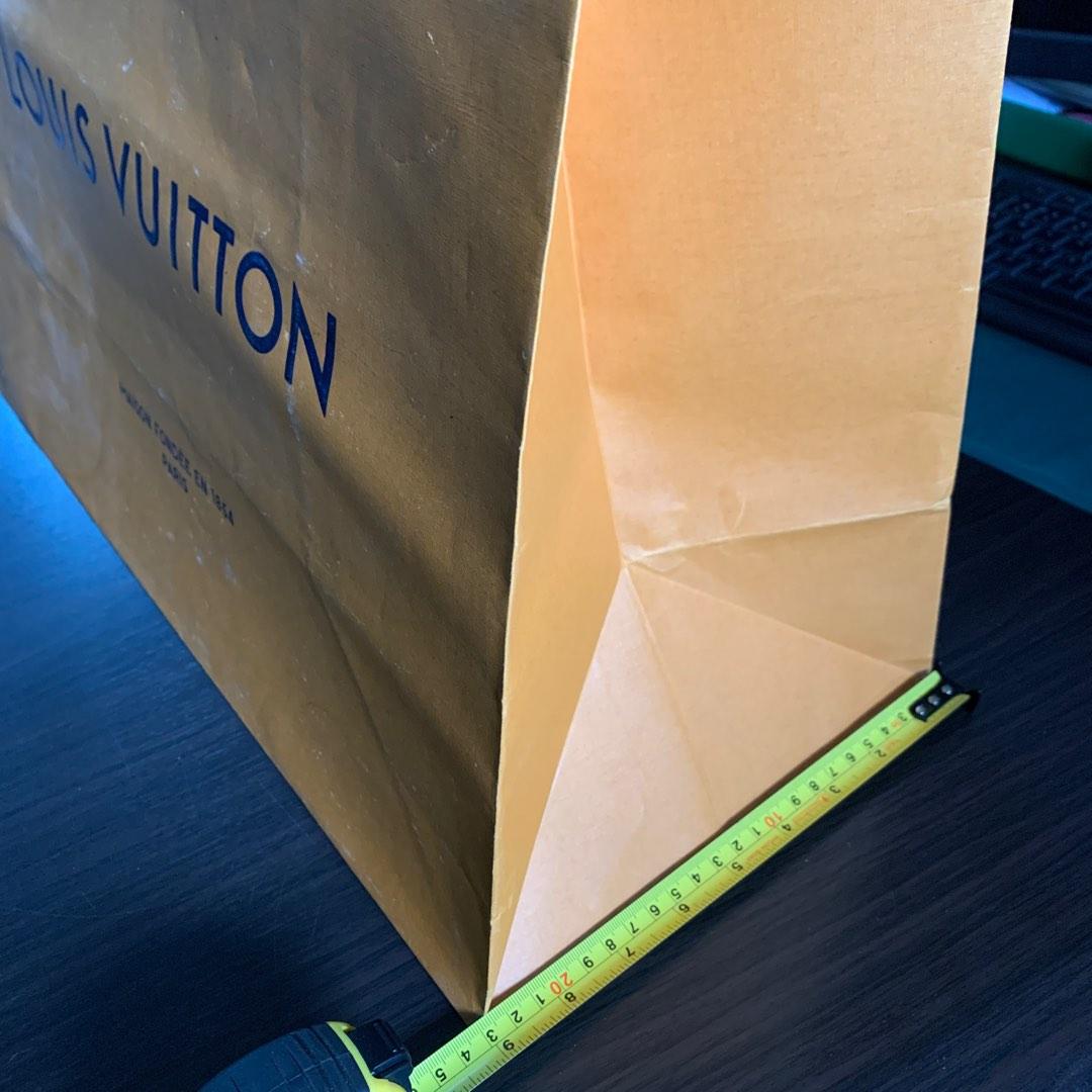 LV paperbag (authentic), Luxury, Accessories on Carousell