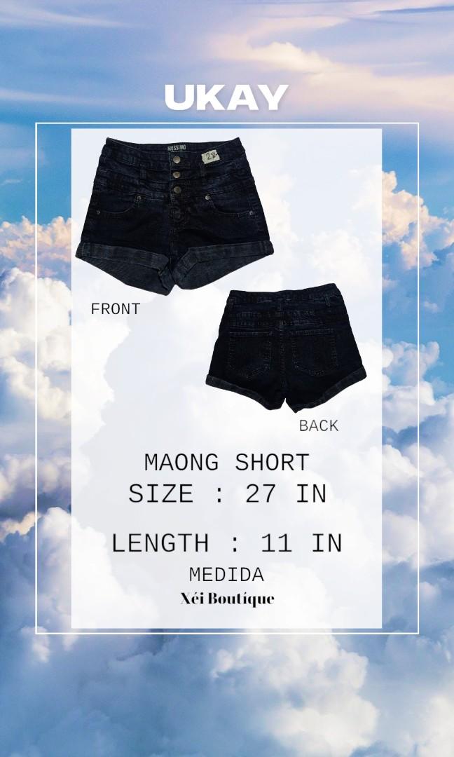 MAONG SHORT, Women's Fashion, Bottoms, Shorts on Carousell