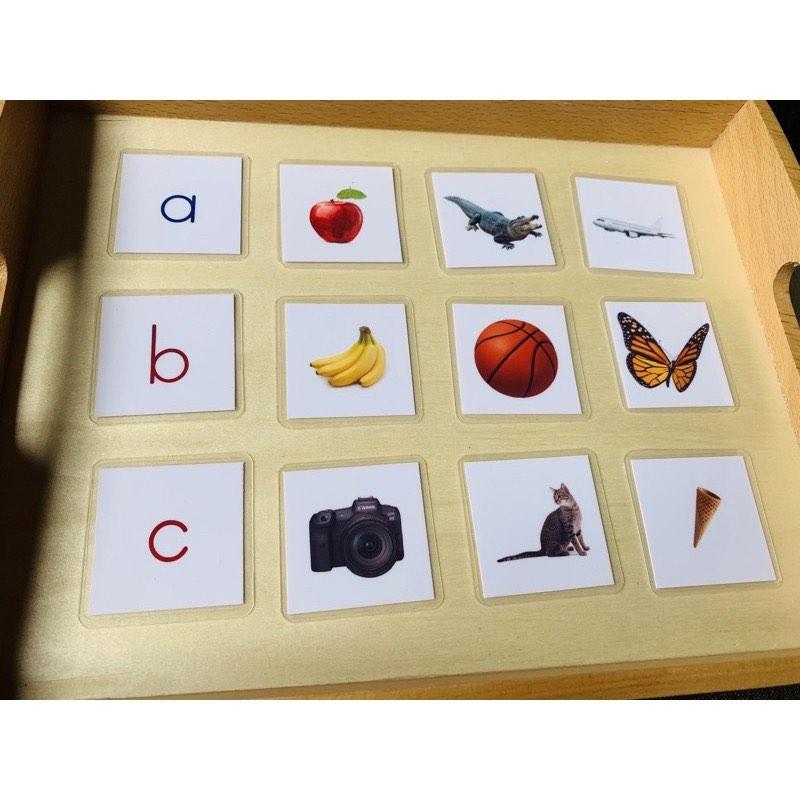 Montessori Initial Sound Cards Set, Hobbies & Toys, Stationary & Craft ...