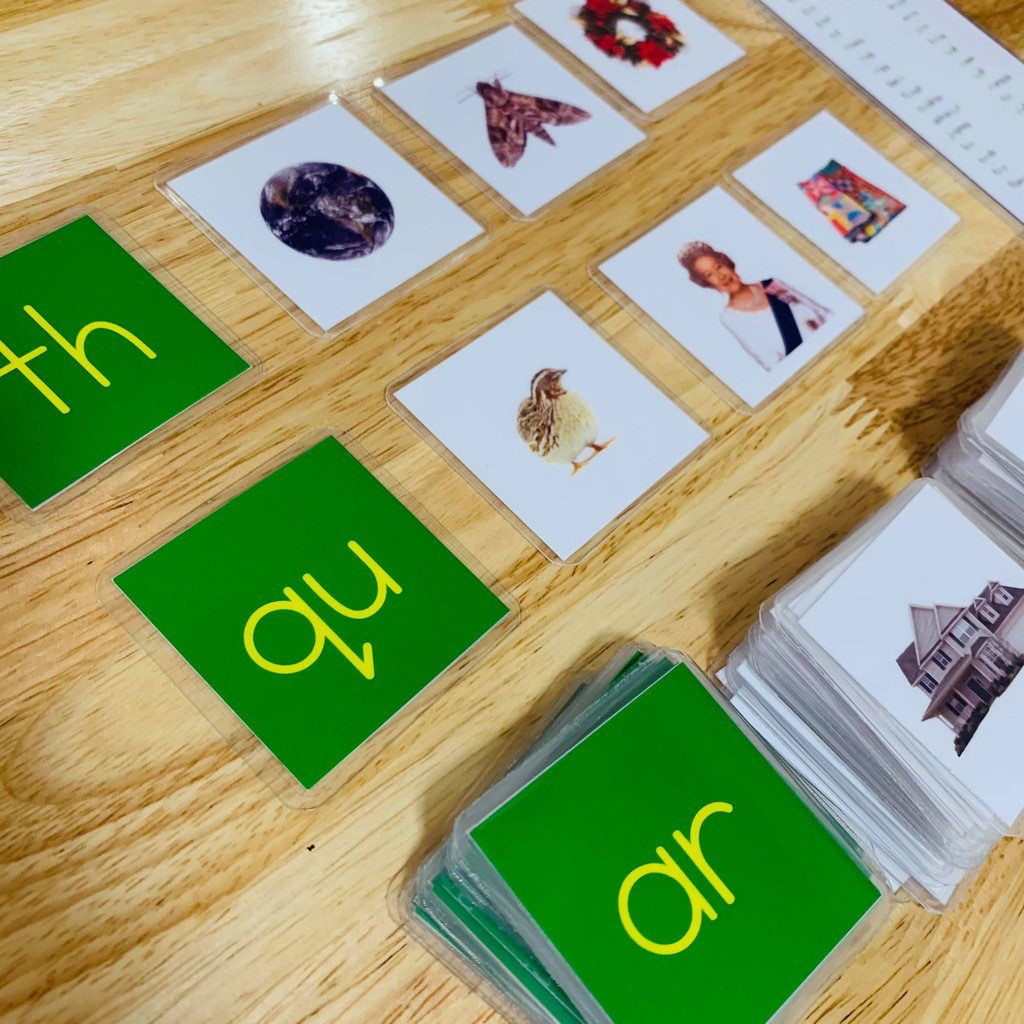 Montessori Phonograms Sorting Cards Set (Good As New), Hobbies & Toys ...