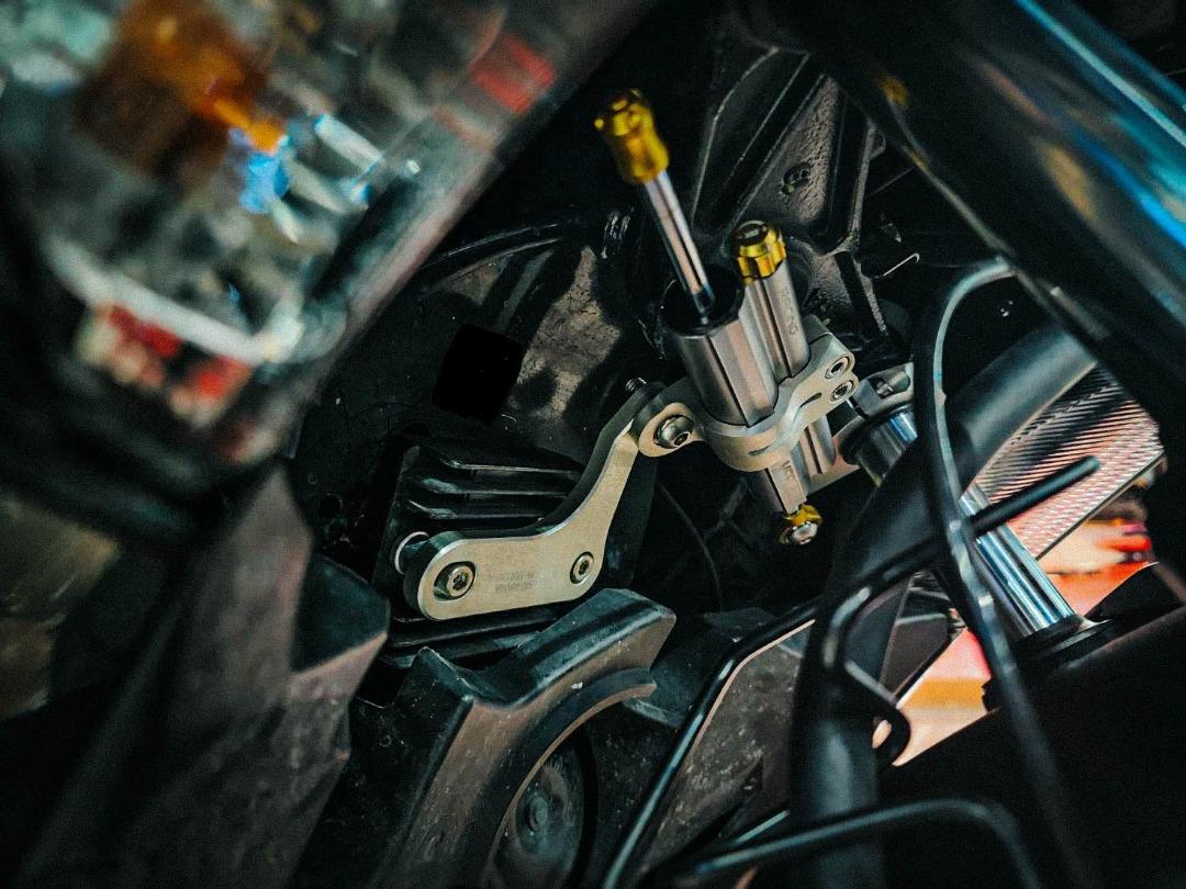 Moto Guru YSS Singapore Yamaha XMAX 250 XMAX 300 Crash Bar Steering ...