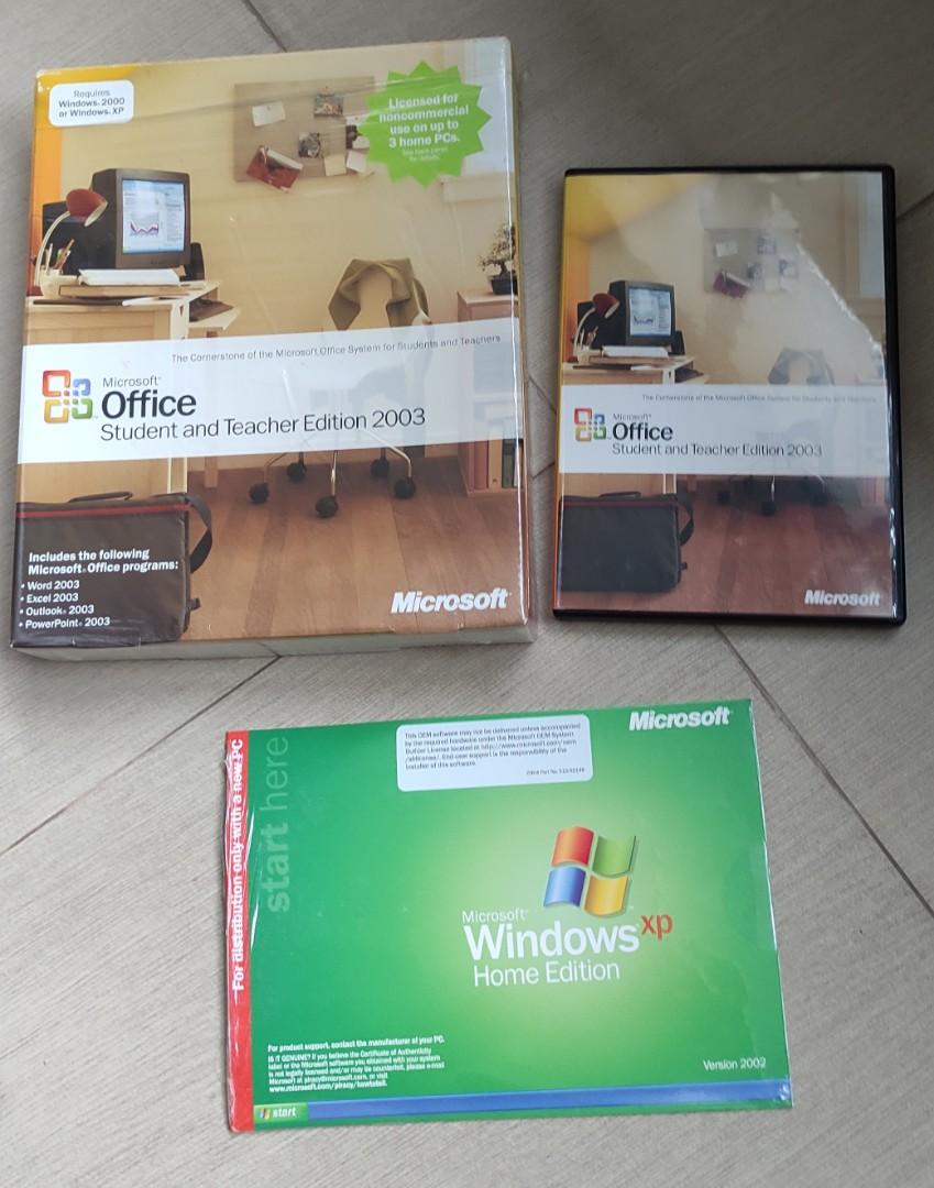 MS office 2003 and Windows XP, Computers & Tech, Office & Business ...