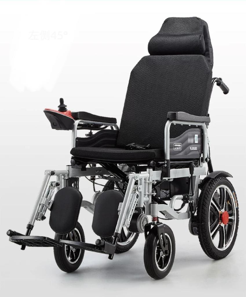 MULTIPLE VARIATION Electric Wheelchair Folding Lightweight Elderly ...