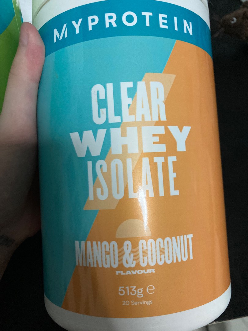 MyProtein clear whey isolate, Health & Nutrition, Health Supplements ...
