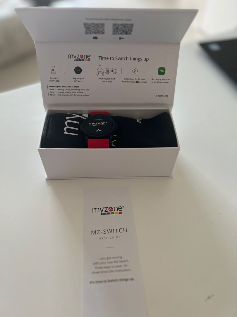 MyZone MZ-Switch, Health & Nutrition, Health Supplements, Sports ...