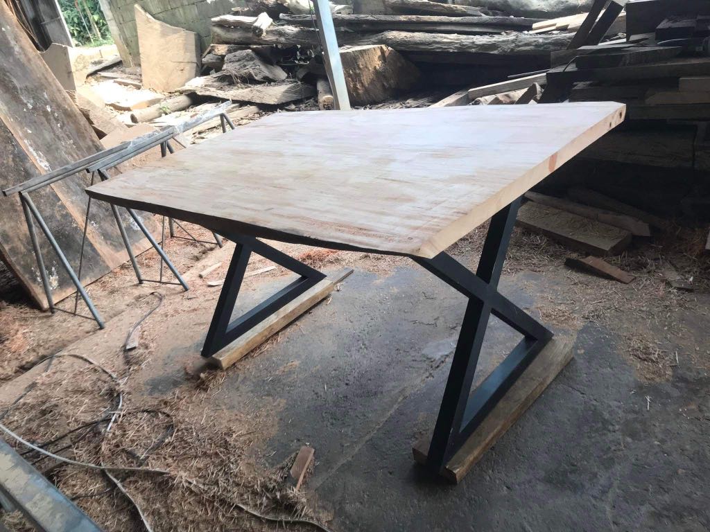 Narra Dining Table 6seaters, Furniture & Home Living, Furniture, Tables ...