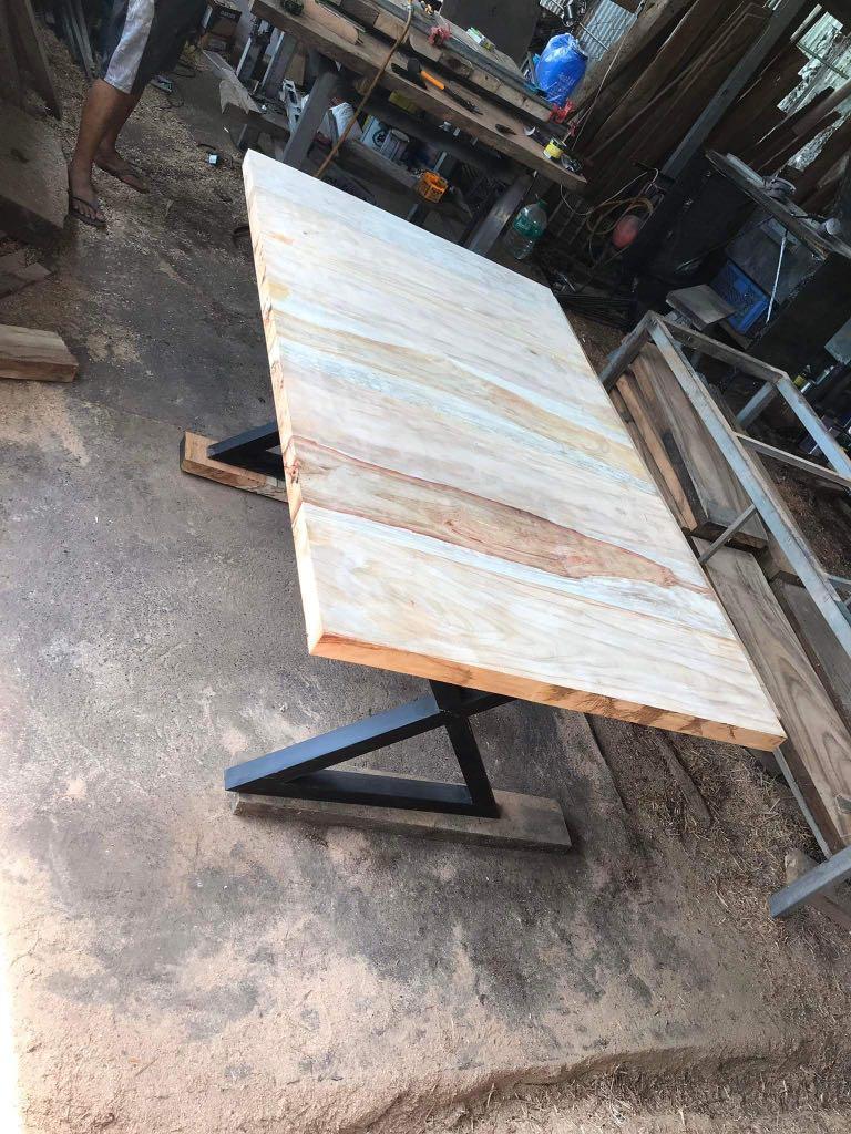 Narra Dining Table 6seaters, Furniture & Home Living, Furniture, Tables ...