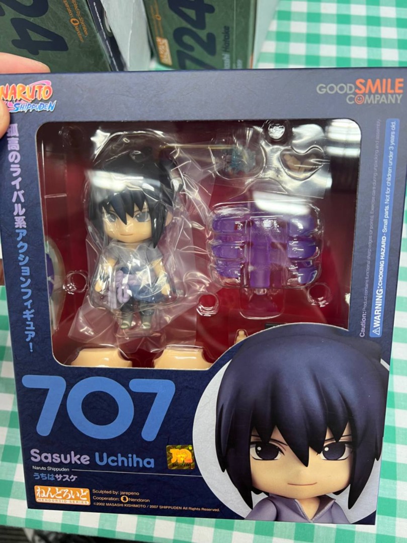 NENDOROID NO.707 (SASUKE UCHIHA) Naruto Shippuden, Hobbies & Toys, Toys & Games on Carousell