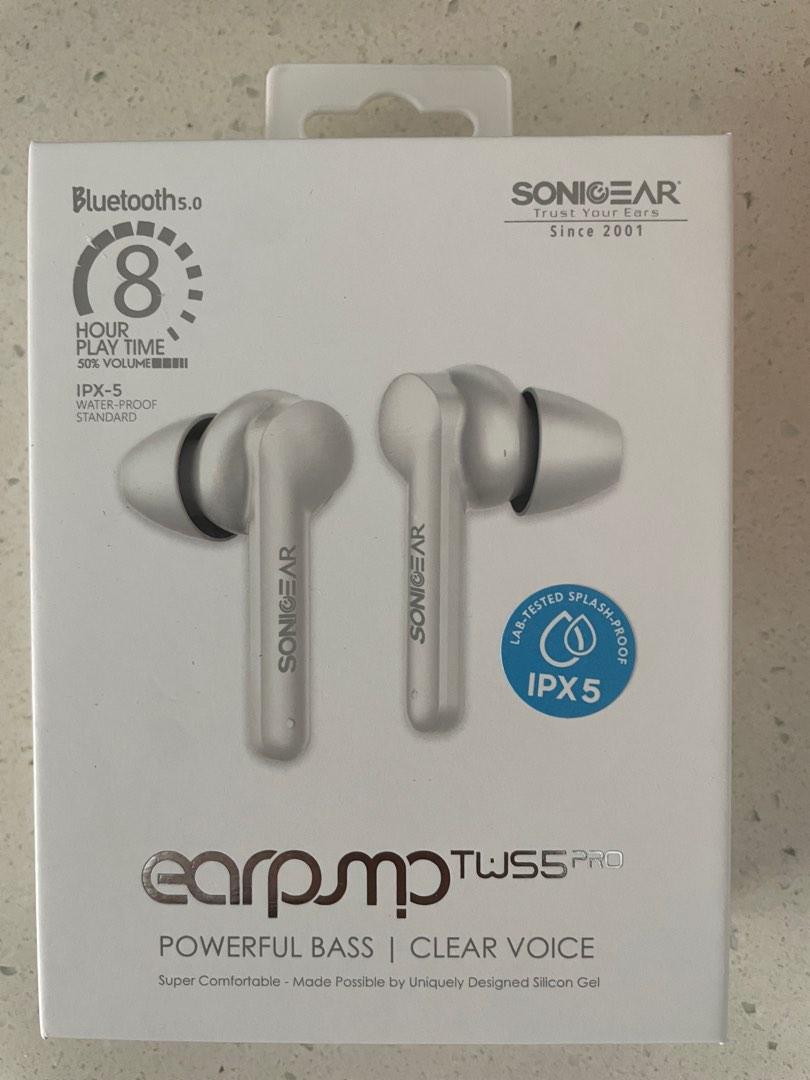 NEW RMA SET SonicGear Earpump TWS5 PRO, Audio, Earphones on Carousell
