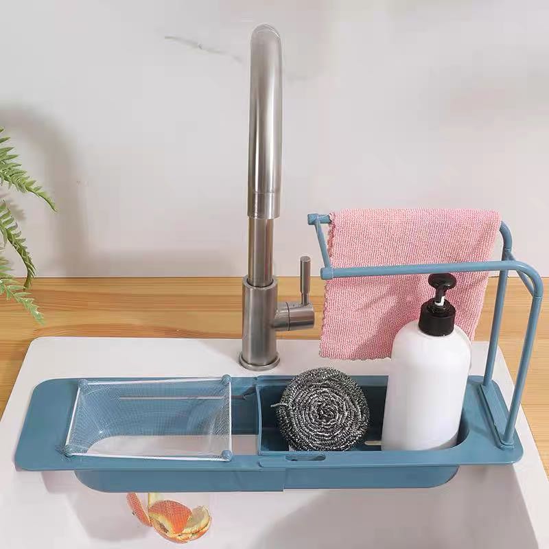 [NEW]Adjustable Kitchen Sink Organiser Basin Holder, TV & Home ...