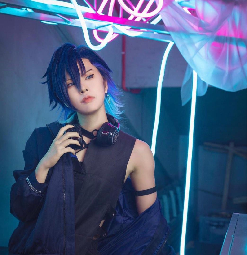 Nijisanji EN Yugo Asuma Full Cosplay [PO], Hobbies & Toys, Memorabilia & Collectibles, J-pop on ...