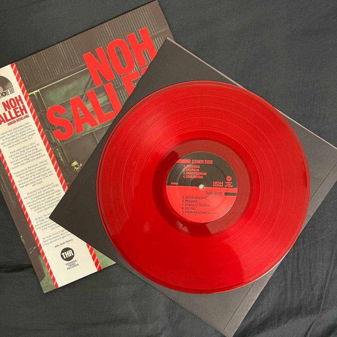 Noh Salleh Red Vinyl Limited Edition Piring Hitam Records Lp Kaset