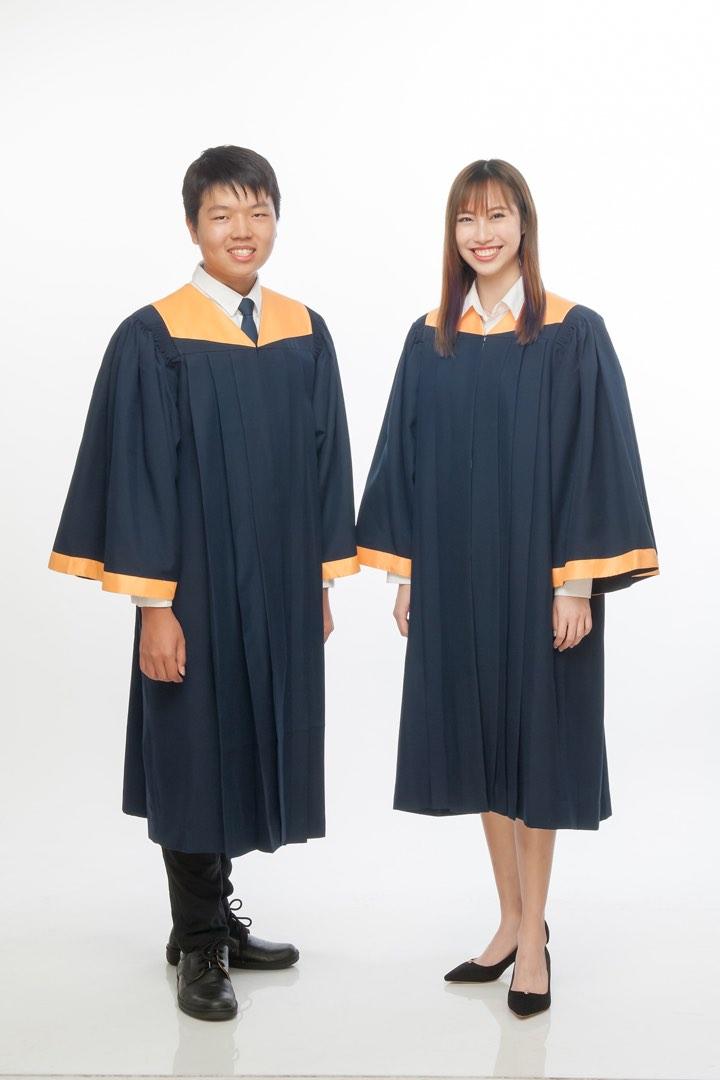 NP Ngee Ann Polytechnic Graduation Gown (Size M), Women's Fashion ...