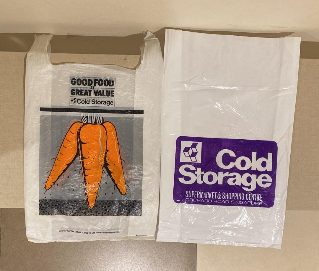 Old Cold Storage supermarket shopping bag, Hobbies & Toys, Memorabilia ...