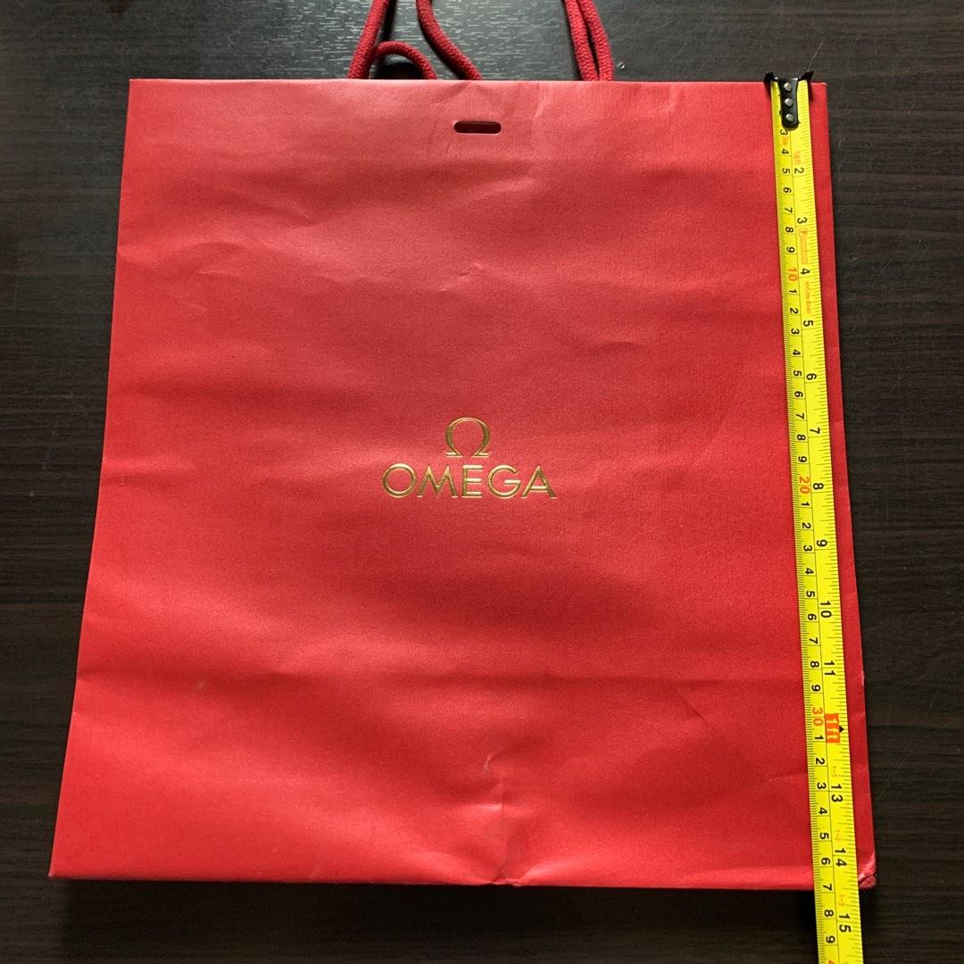 Omega paperbag (authentic), Luxury, Watches on Carousell