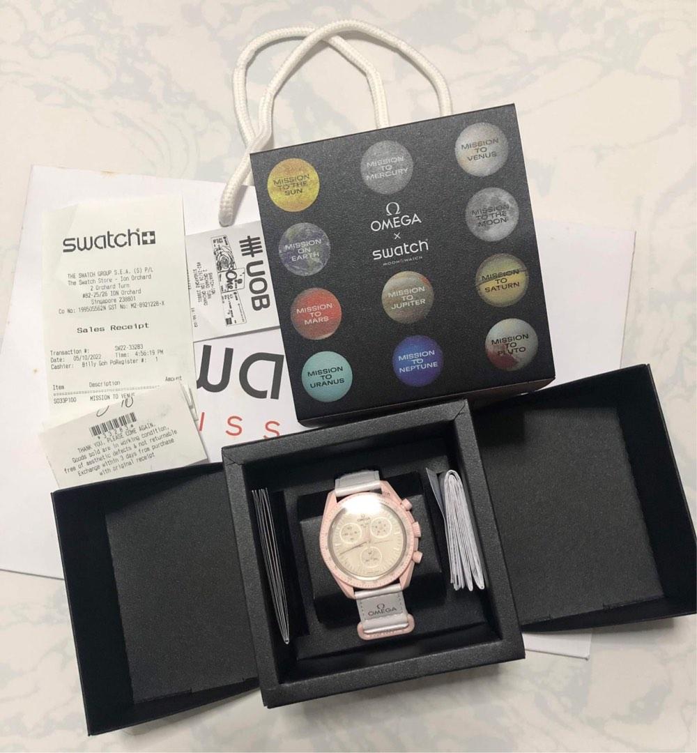 OMEGA X SWATCH MOONSWATCH, Luxury, Watches on Carousell