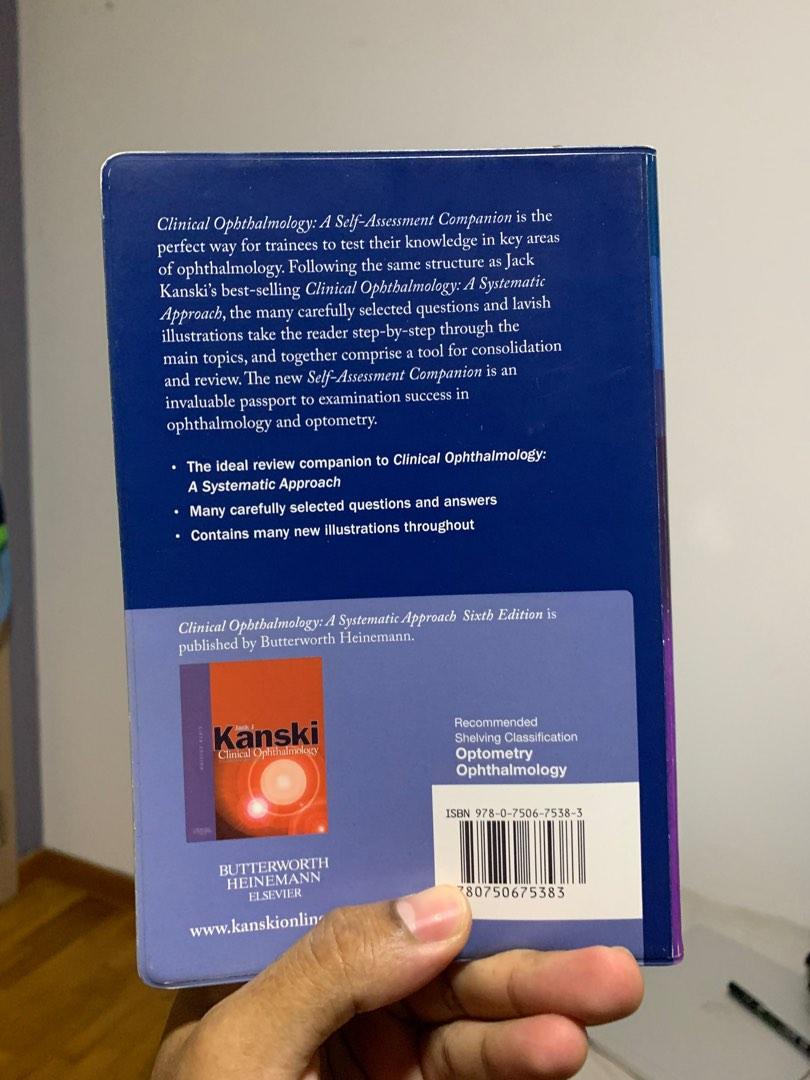 Ophthalmology - Kanski Clinical Ophthalmology Self Assessment, Hobbies ...