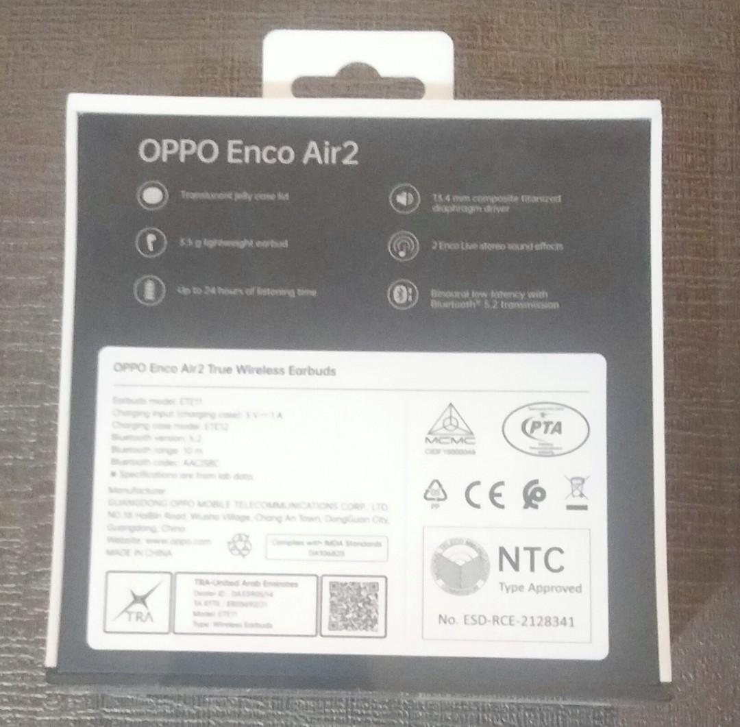 OPPO ENCO AIR 2, Audio, Earphones on Carousell