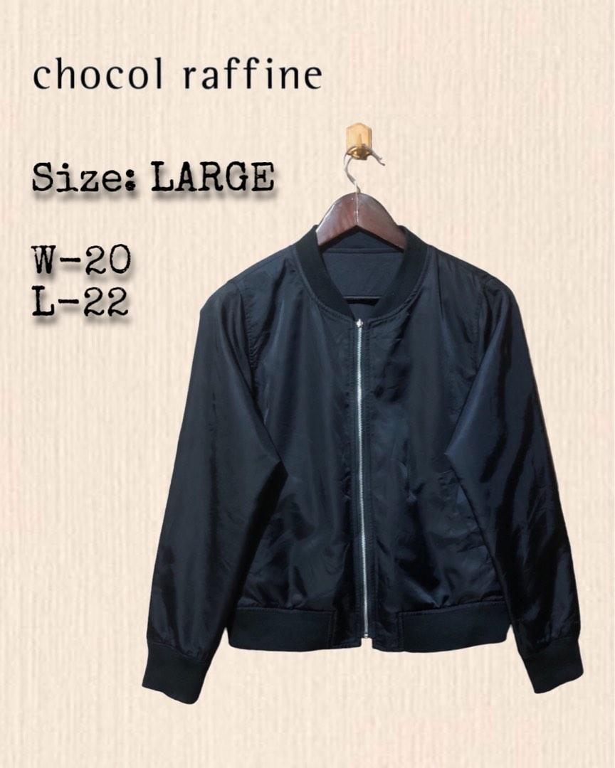 Original CHOCOL RAFFINE Reversible Bomber Jacket, Women's Fashion ...