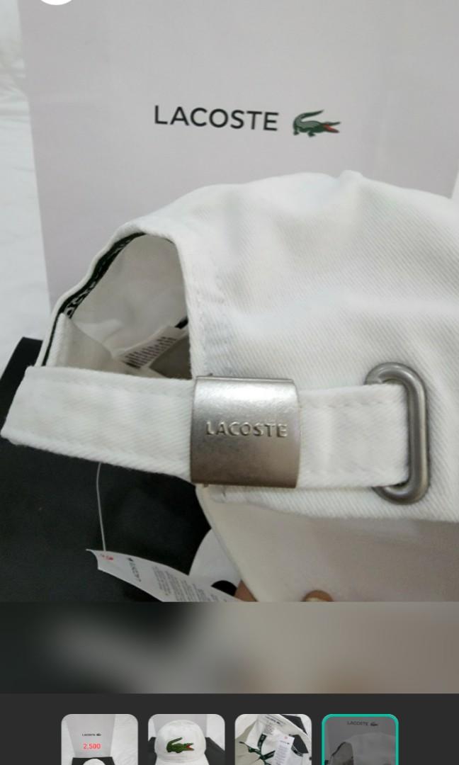 Original lacoste cap, Men's Fashion, Watches & Accessories, Caps & Hats ...