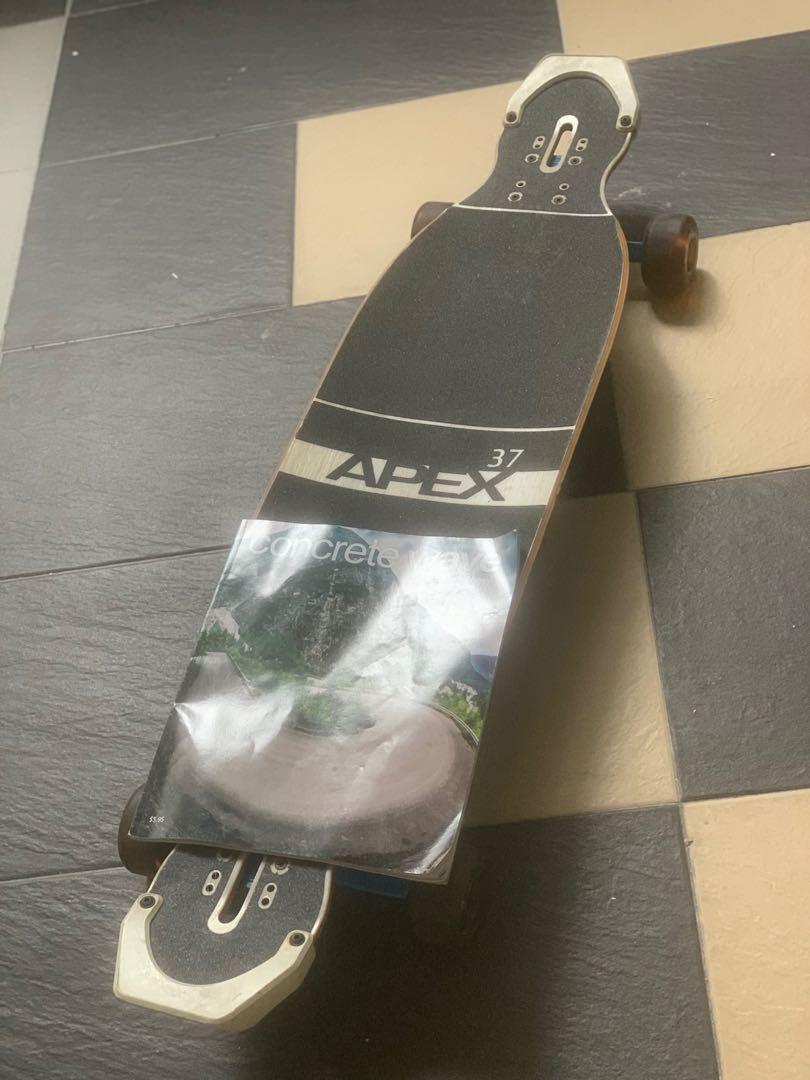 Originals Apex 37 Double Concave Longboard / Skateboard Dancing and ...