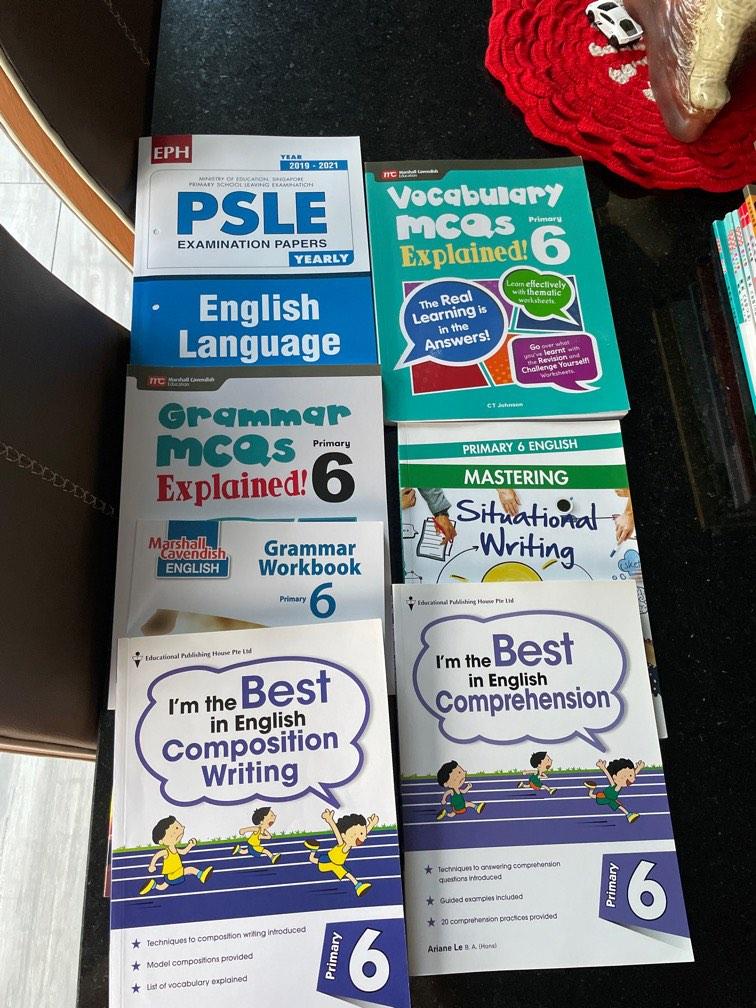 P6 English assessment and guide books, Hobbies & Toys, Books ...