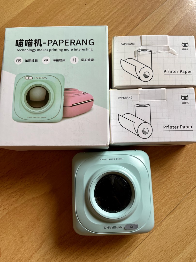 Paperang P1 portable thermal printer, Computers & Tech, Printers ...
