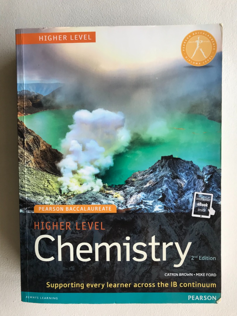 Pearson Baccalaureate Chemistry Higher Level 2nd edition, Hobbies ...