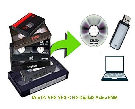 Penukaran Pita video Tape VHS-C kepada Digital USB pendrive Cakera DVD, Hobbies & Toys, Music ...