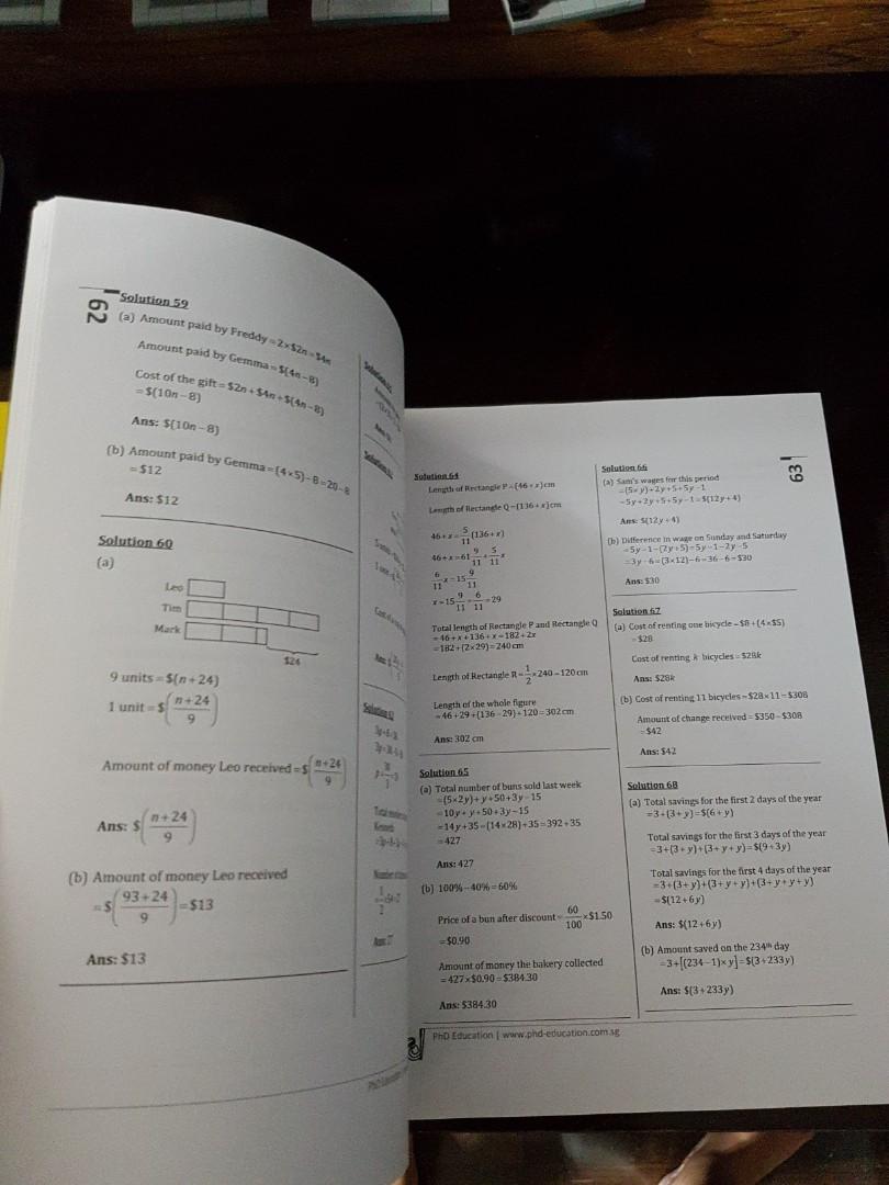 PhD Education Math exam package P6, Hobbies & Toys, Books & Magazines ...