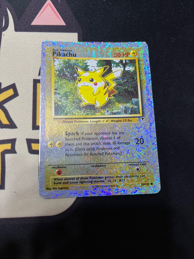 Pikachu Reverse Holo Legendary collection, Hobbies & Toys, Toys & Games ...