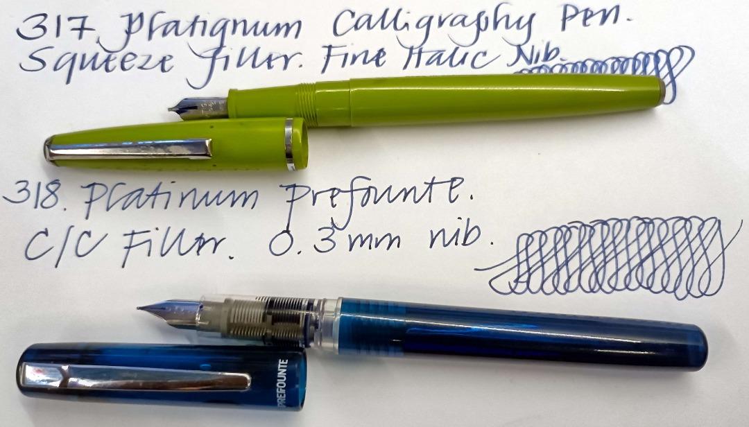 Platignum Calligraphy Fountain Pen, Hobbies & Toys, Memorabilia ...