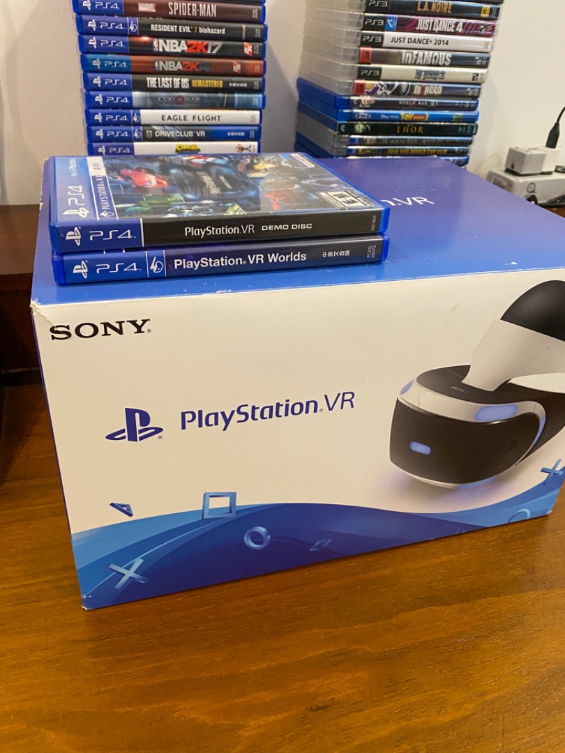 PlayStation VR Set / PS VR Set, Video Gaming, Video Games, PlayStation ...
