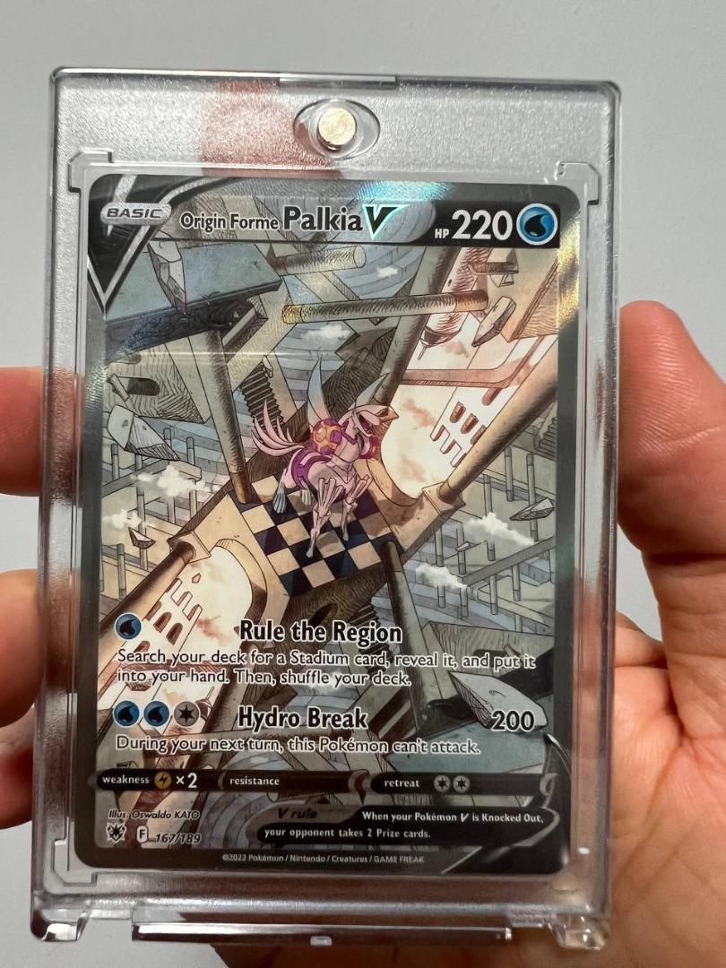 Pokemon TCG: Origin Forme Palkia V Alternate Art Astral Radiance ...