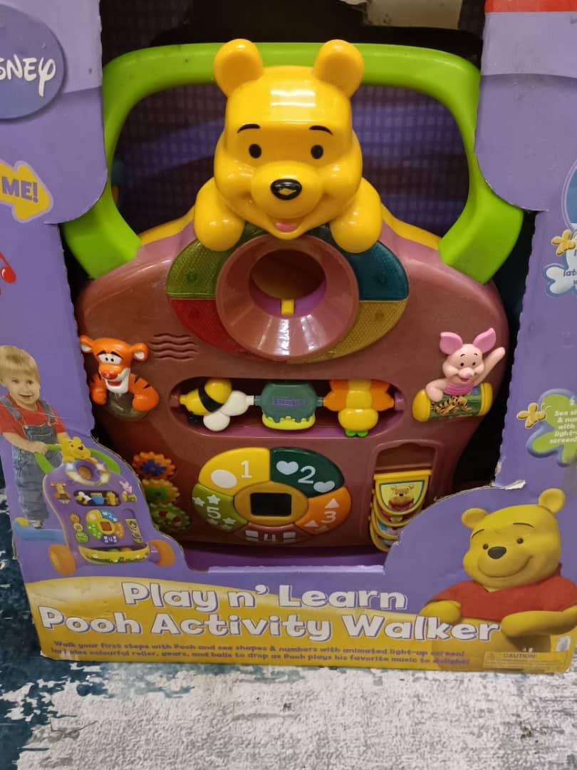 Pooh Disney Activity Walker, Babies & Kids, Infant Playtime on Carousell