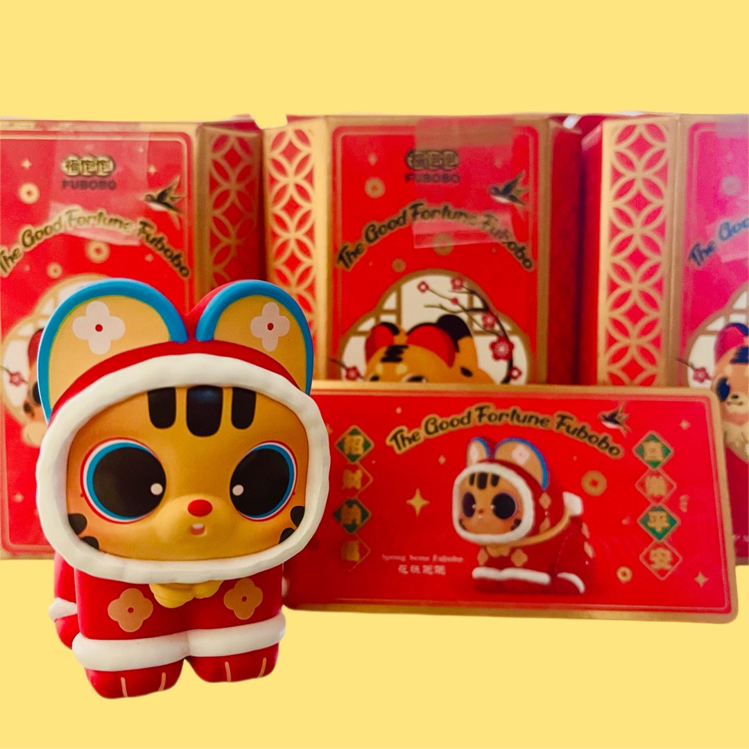 Popmart Fubobo The Good Fortune Fobobo Blind Box Series Spring Sense ...