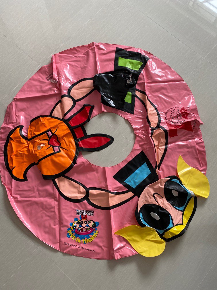 Power Puff Girl swimming float, Hobbies & Toys, Toys & Games on Carousell
