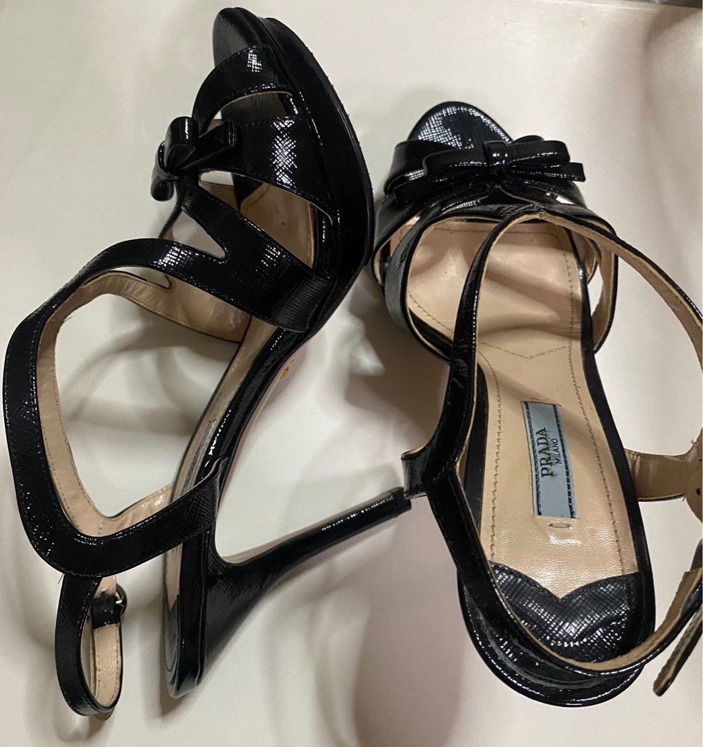 Prada heels, Women's Fashion, Footwear, Heels on Carousell