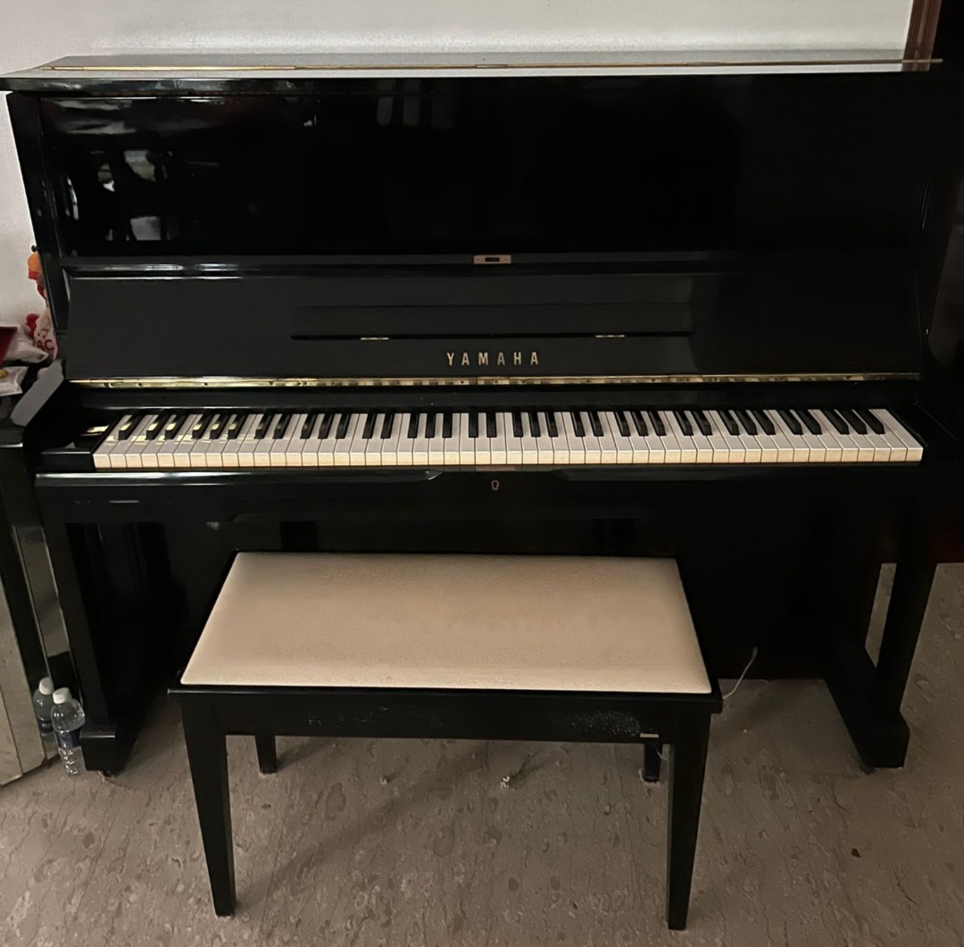 Preloved 1980s Yamaha U1 Upright Piano, Hobbies & Toys, Music & Media ...
