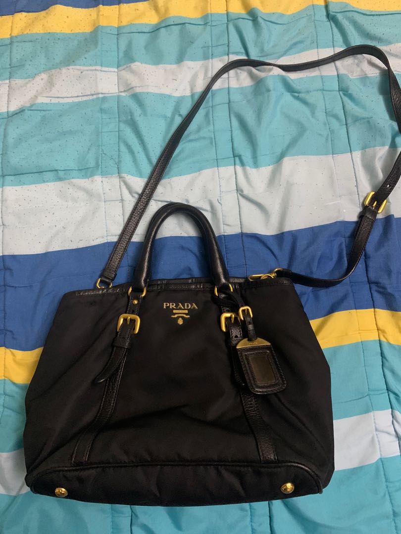 Preloved Authentic Prada Bag, Women's Fashion, Bags & Wallets, Cross ...