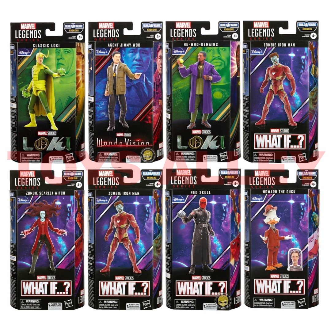 [Preorder] Marvel Legends Disney + Plus BAF Khonshu Wave Set of 8 ...